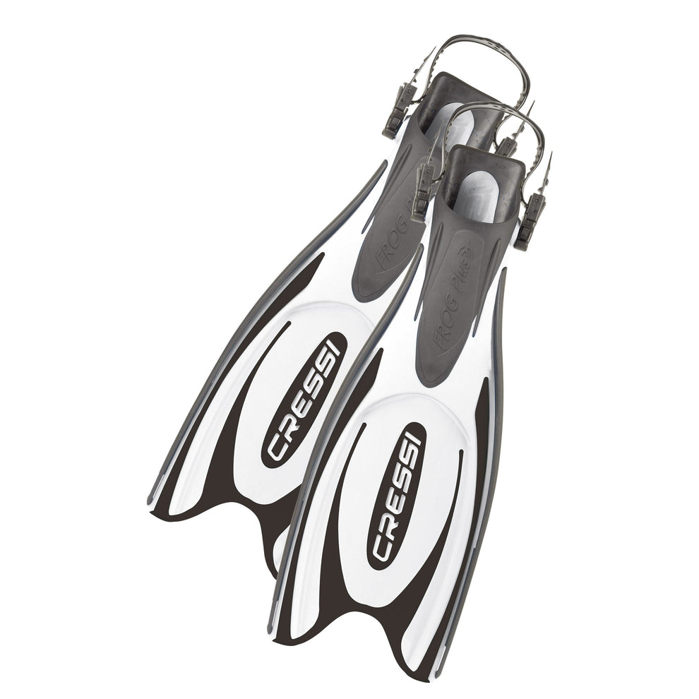 Cressi Frog Plus Open Heel Fins – Scubabits